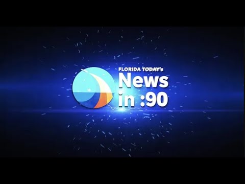 News in 90 Seconds: Palm Bay crime, Titusville fire and tropical weather