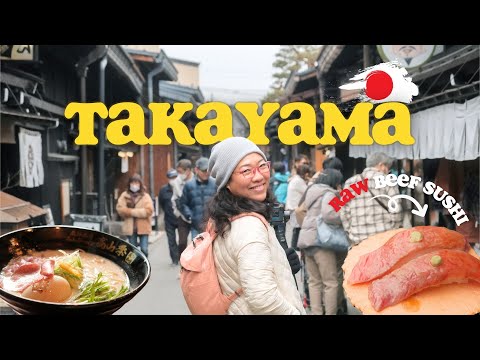 TAKAYAMA OLD TOWN in JAPAN 🇯🇵 - Explore This Beautifully Preserved Village!