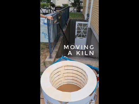 My new kiln! #ceramics #pottery #shorts