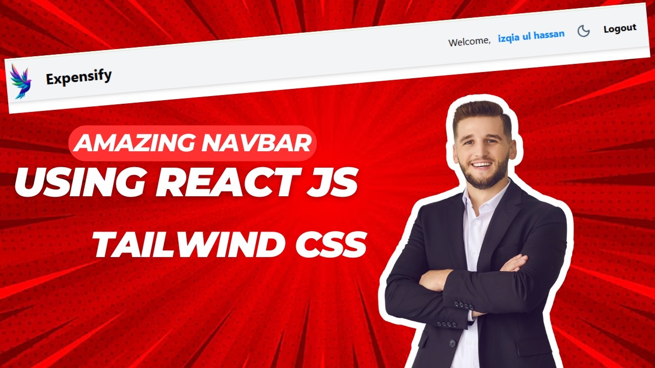 How to Create a Responsive Navbar using React + Tailwind CSS