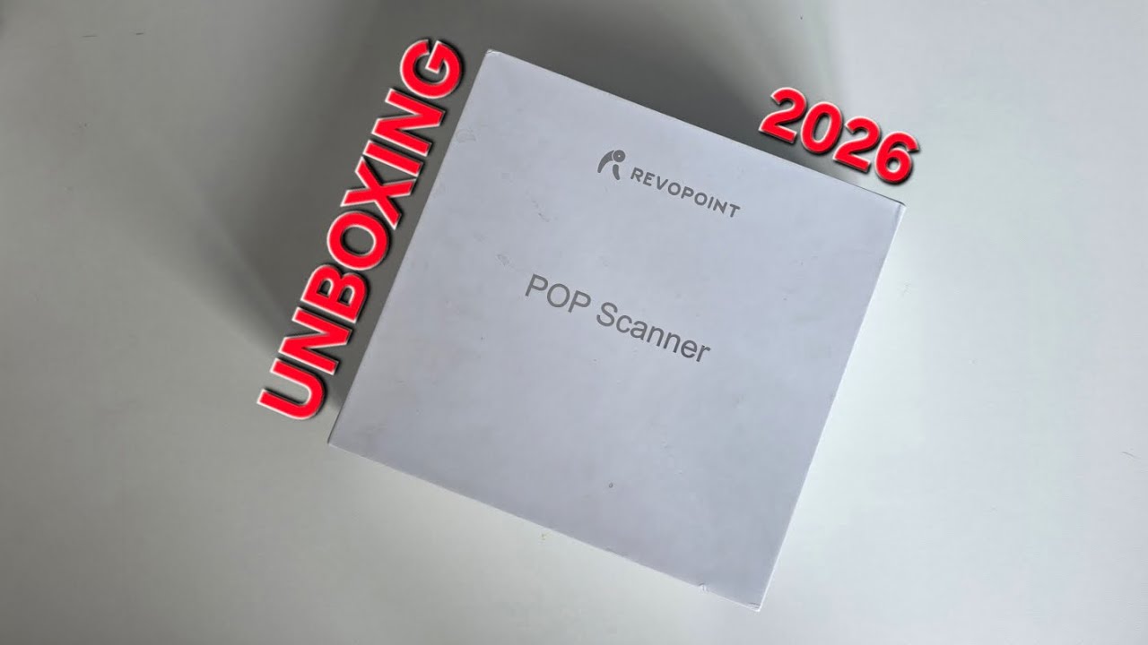 UNBOXING  REVOPOINT POP Scanner 3D #H11Vlog