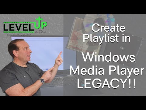 How to Create Playlist in Windows Media Player LEGACY!