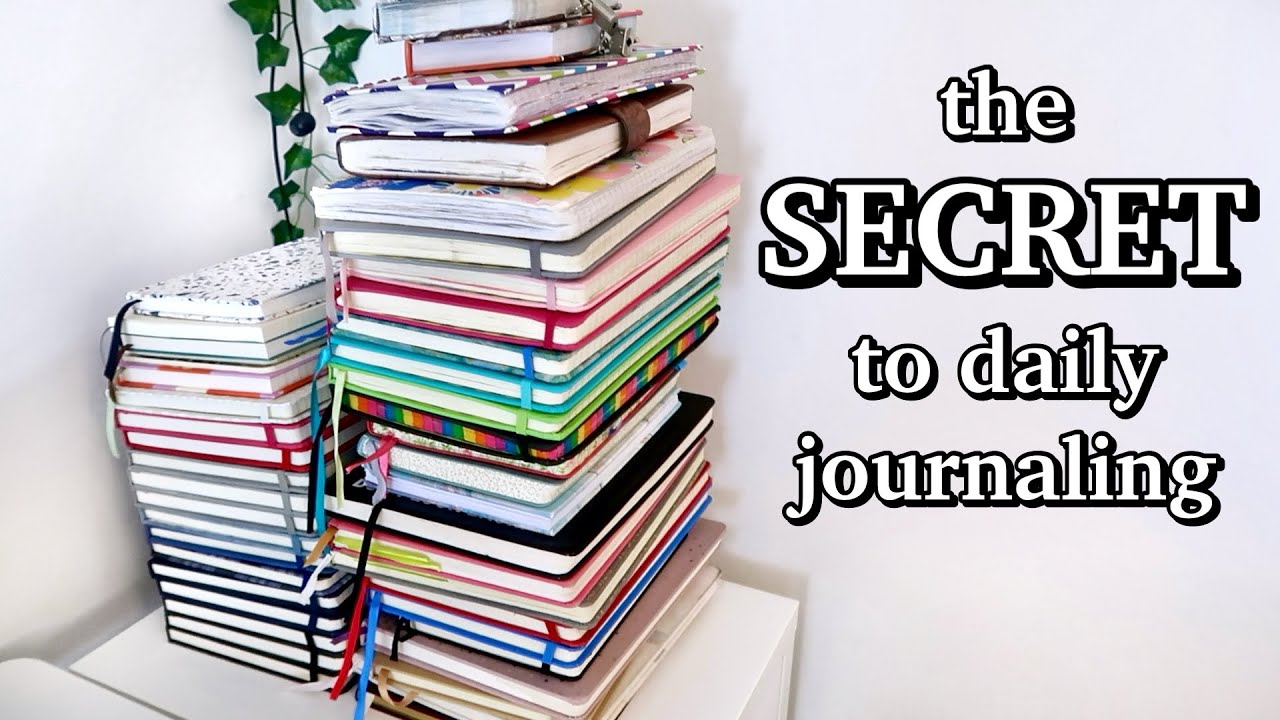 how to FINALLY stick with journaling✨ (the SECRET to daily journaling and why you keep failing)