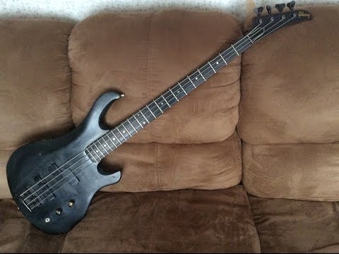 1987 Gibson Q90 Black | Reverb