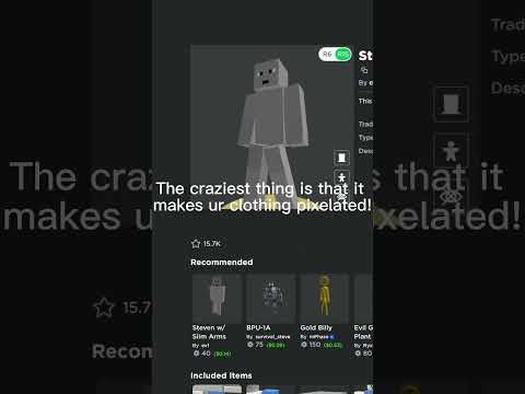 How to get a minecraft skin on roblox! #roblox #shorts #minecraft #viral  #robloxyoutube #fyp