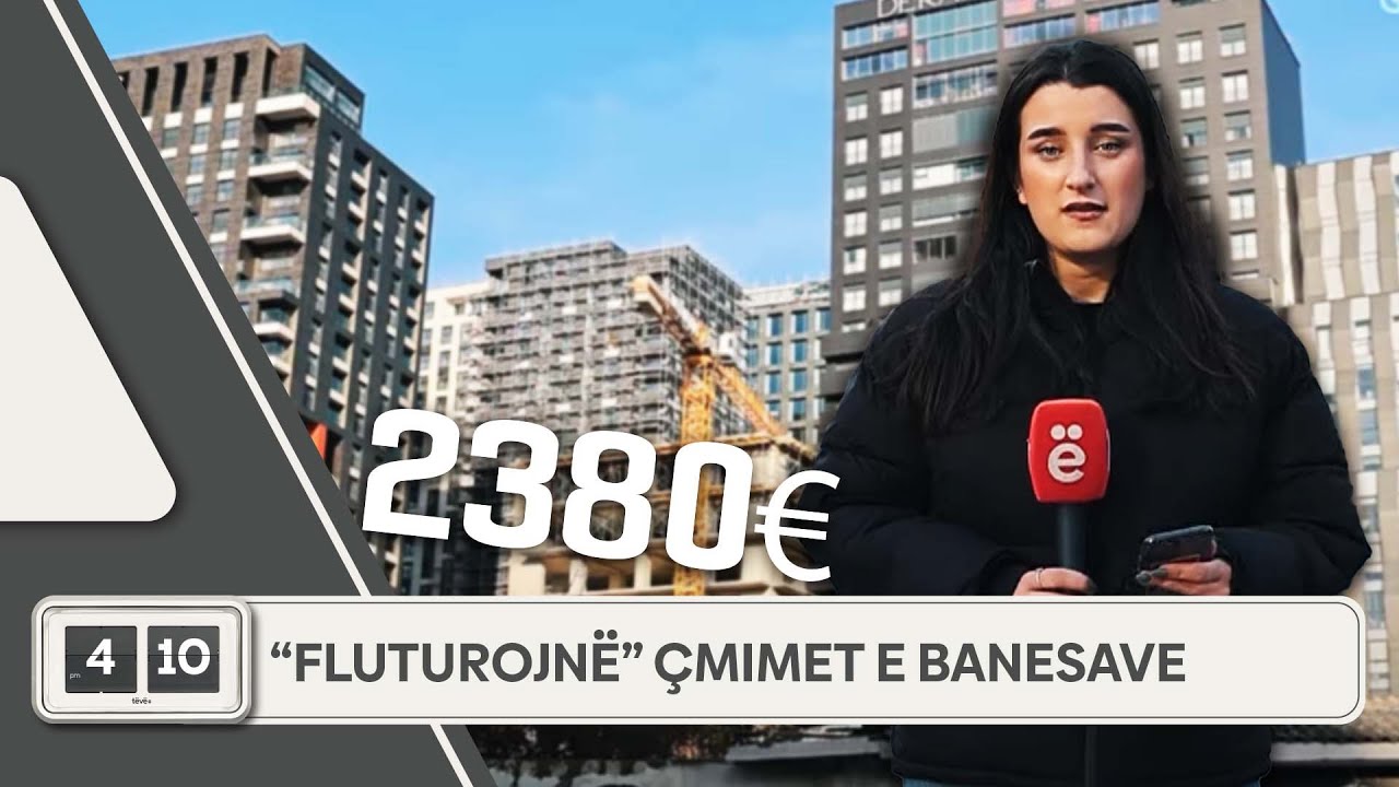 Fluturojnë çmimet e banesave: M² i një banese në qendër të Prishtinës është 2380€, në Mati 1