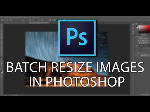 Batch Resize Images - 1-Minute Photoshop Tutorial