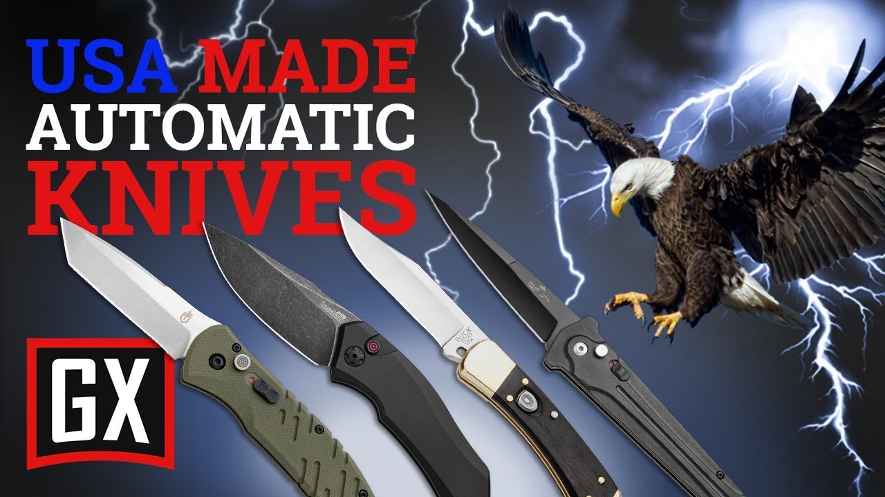 'MERICA! Favorite USA-Made Automatic Knives