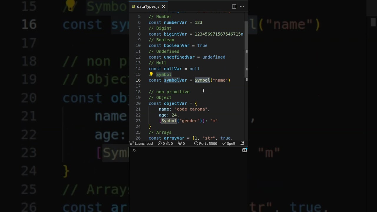 js cheat sheet: Data Types  #coding #webdevelopment #javascript #datatypes