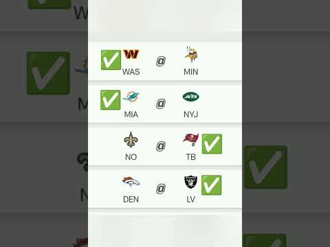 #nfl #2025 Too Dam Early Picks #Week14 w/Standings π