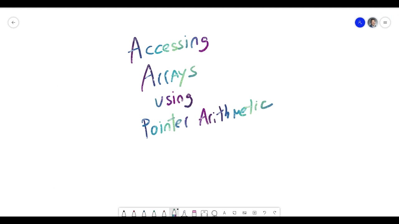 Advanced Programming Concepts using C++ - Accessing Arrays using Pointer Arithmetic
