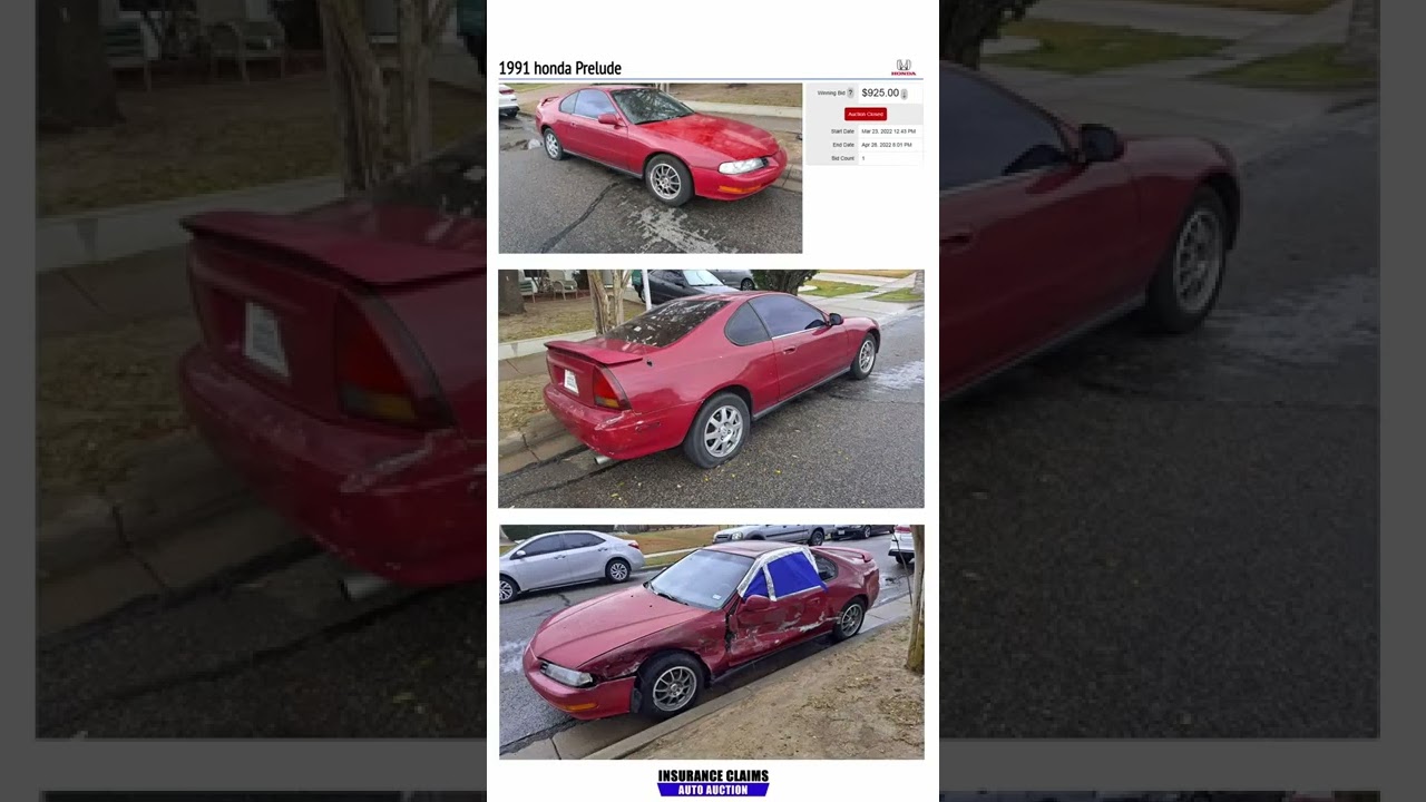 ICAA Auto Auction | Recent Listings