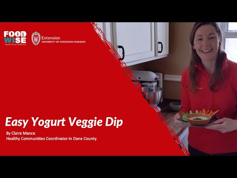 Easy Yogurt Veggie Dip