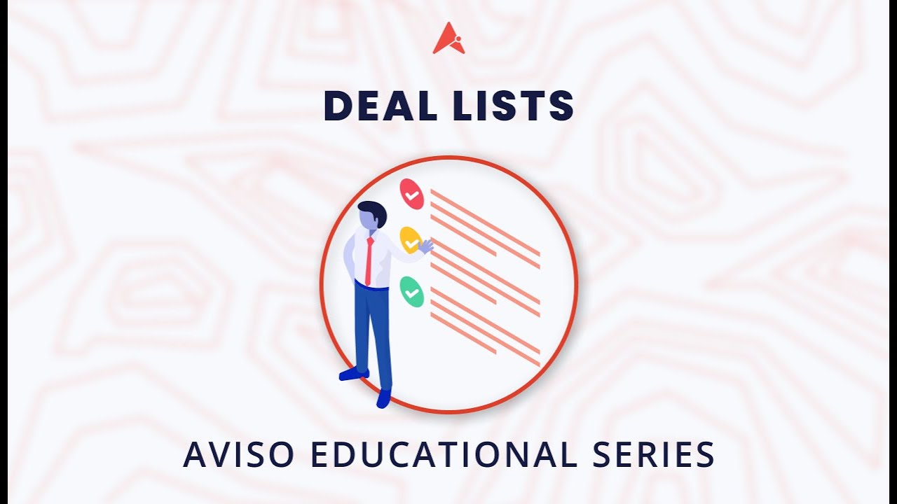 Aviso Tutorials: Deal List