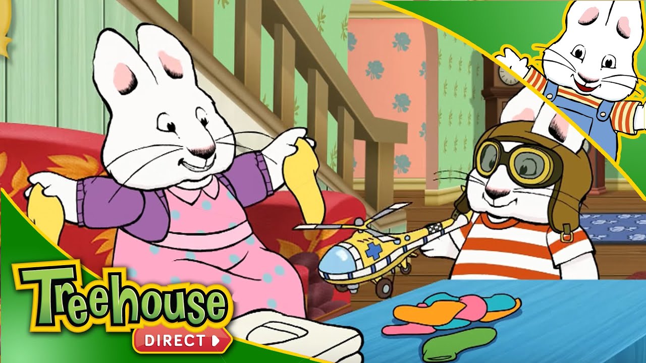 Max & Ruby The Sock Game! | Treehouse Direct Clips