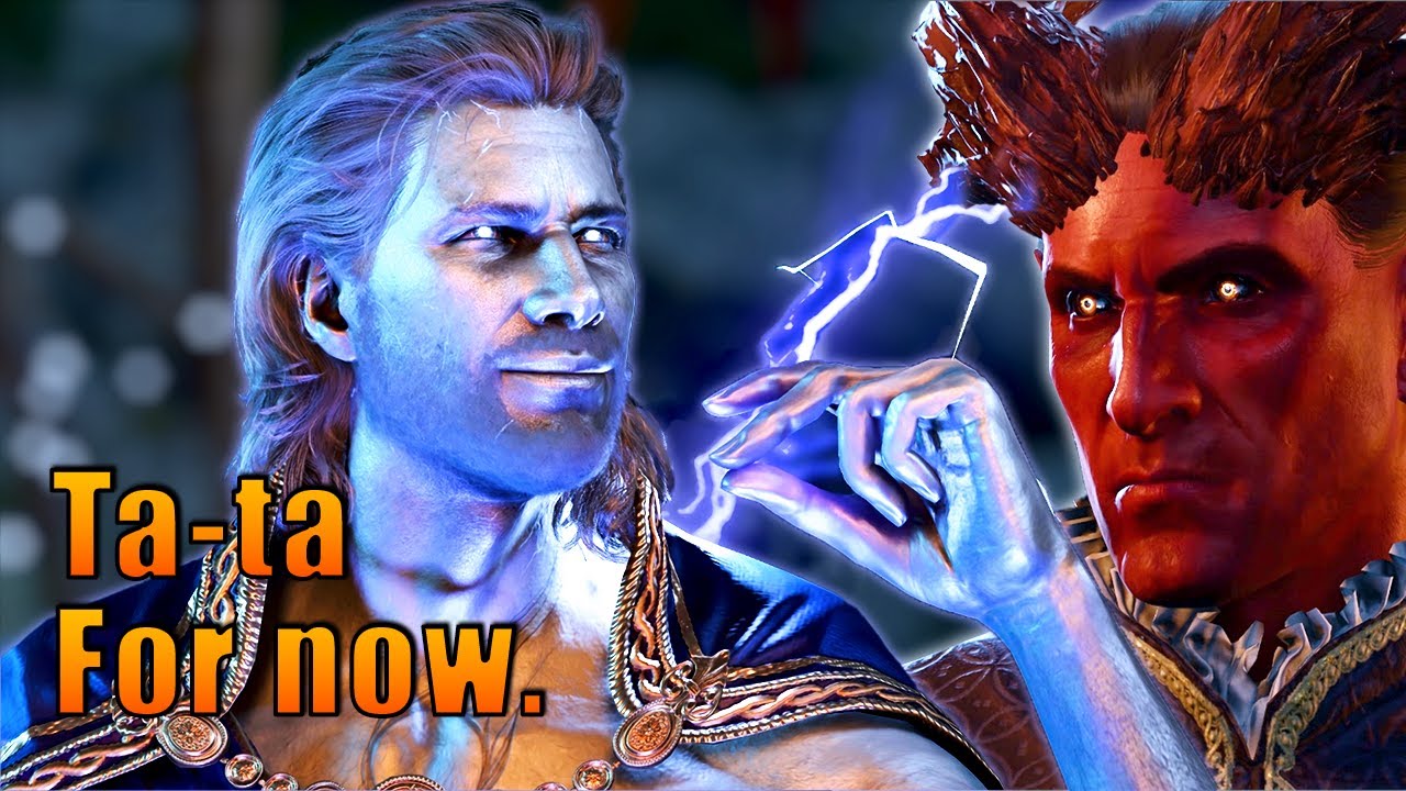 Raphael Interrupts My Ascension To Take The Crown From Gale - Baldur's Gate 3