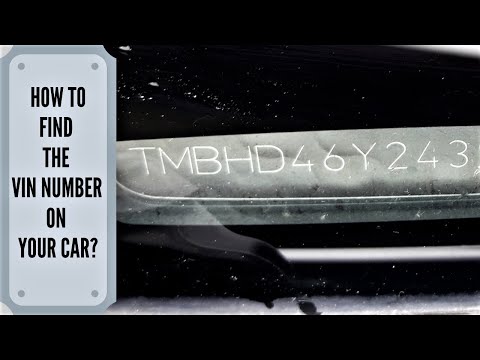 How To Find The VIN Number On A Car? (And Other Important Vehicle Identification Number Info)