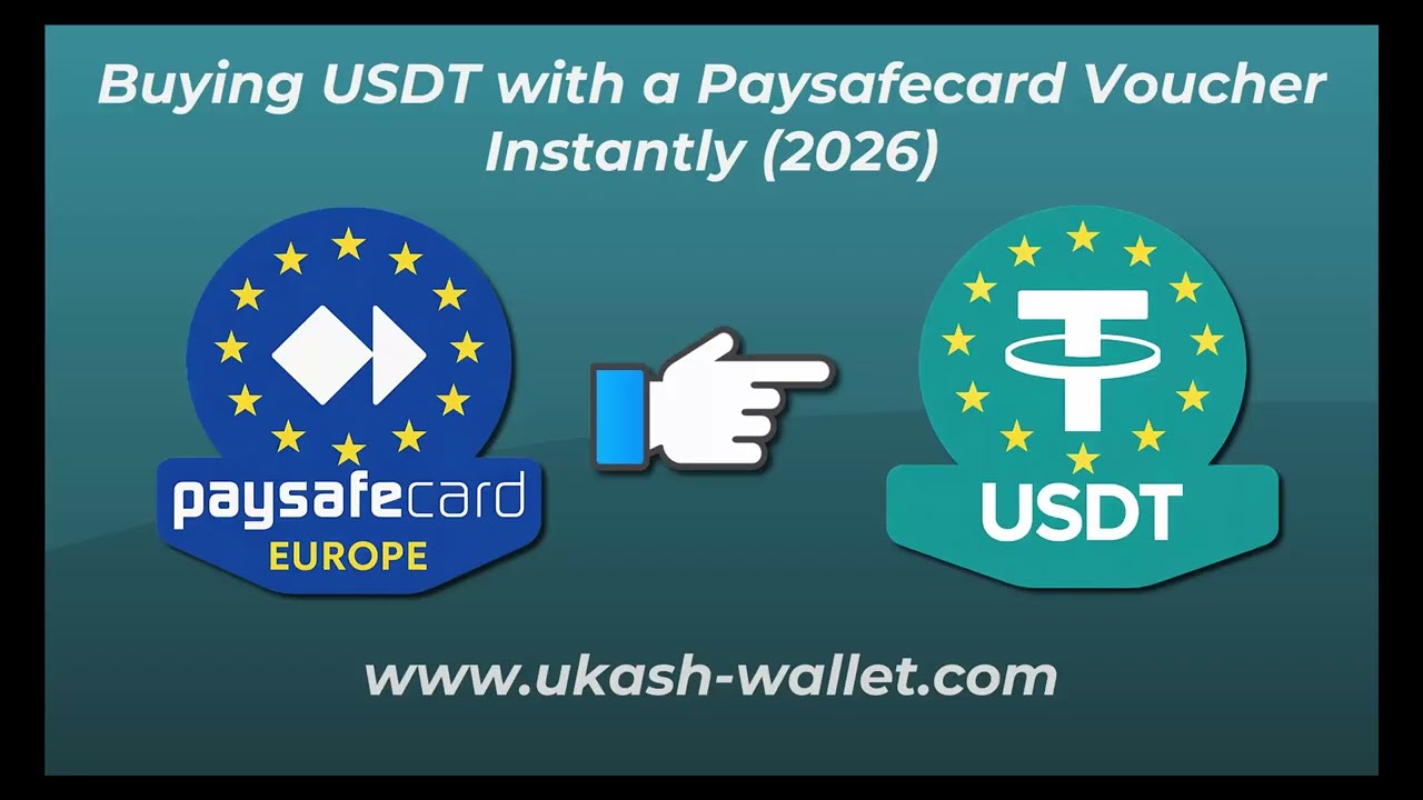 How to Buy USDT with Paysafecard Instantly in 2026 | Step-by-Step Guide