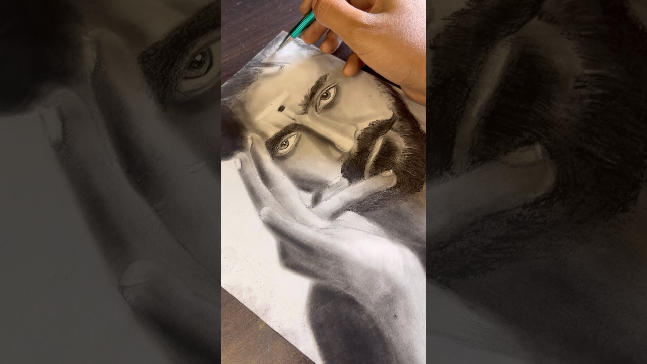 Drawing Suriya🩷 Karuppu Movie#tamil #art #drawing #shorts #trending #viral