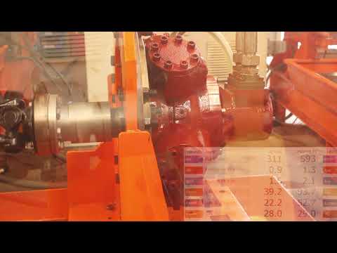 OVERHAUL AND TESTING OF KYB RADIAL PISTON MOTOR MRH 1500 T W3 SN: 00817579