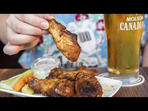 Crown and Dragon in Toronto makes over 30 kinds of chicken wings