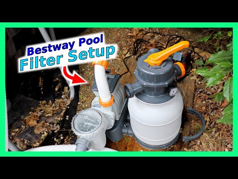 Bestway Pump and Filter Setup: Costco pool Filter Setup: Flow clear 58498E