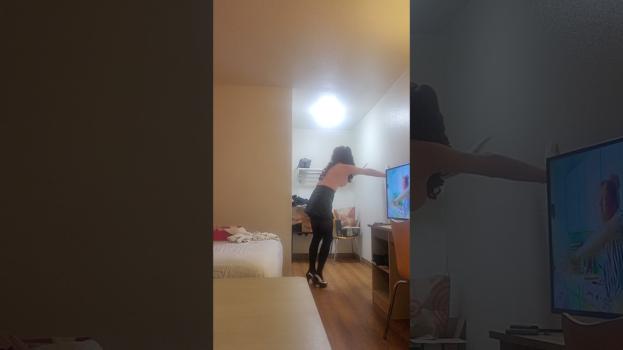 New pig tails with a butt plug on high