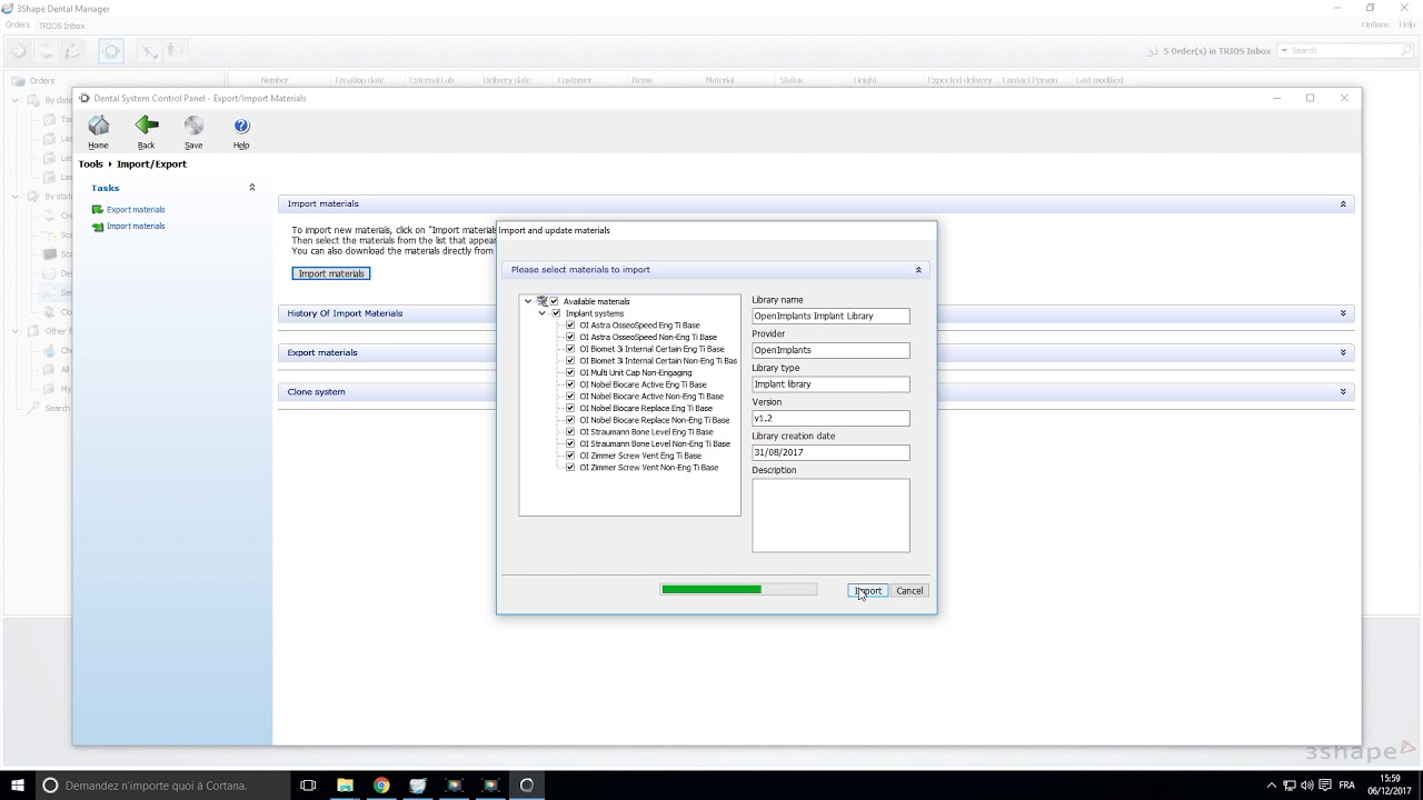 How to Install the Open Implants library in 3Shape