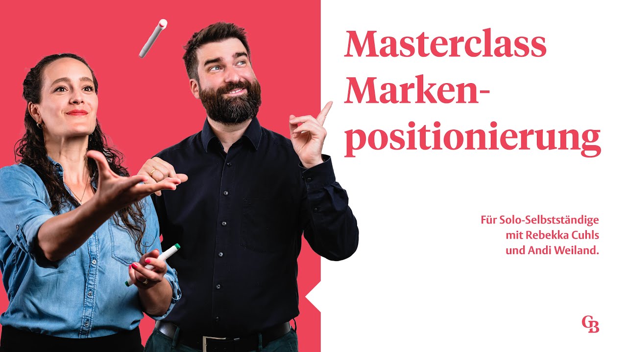 Gute Botschafter Masterclass - Die Reise zu Deiner echt starken Marke.