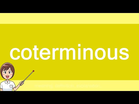 coterminous