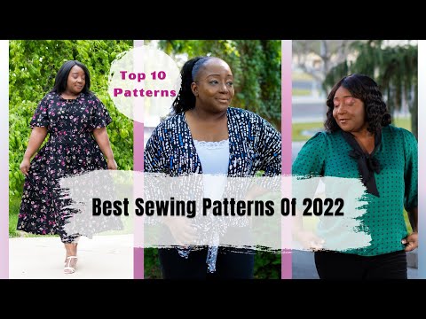 Top 10 Sewing Patterns of 2022 | My Best Sewing Makes