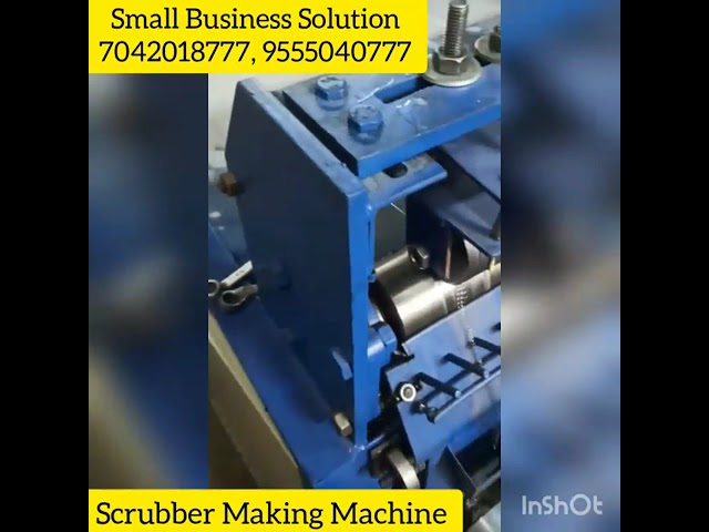 Scrubber Making Machine - Fully Automatic Scrubber Making Machine ...