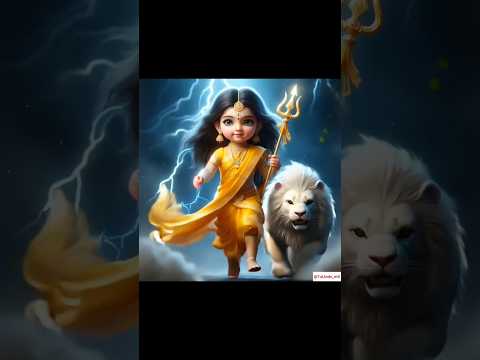 Cute Devi Maa is About to STEAL Your Heart | Maa durga 4k hd Whatsapp status video | navratri