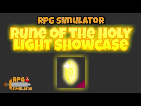 HOW TO GET RUNE OF THE HOLY LIGHT | Roblox RPG Simulator