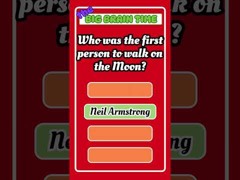 First In Everything: On Historic Milestones! | The Big Brain Time #firsts #milestones #quiz