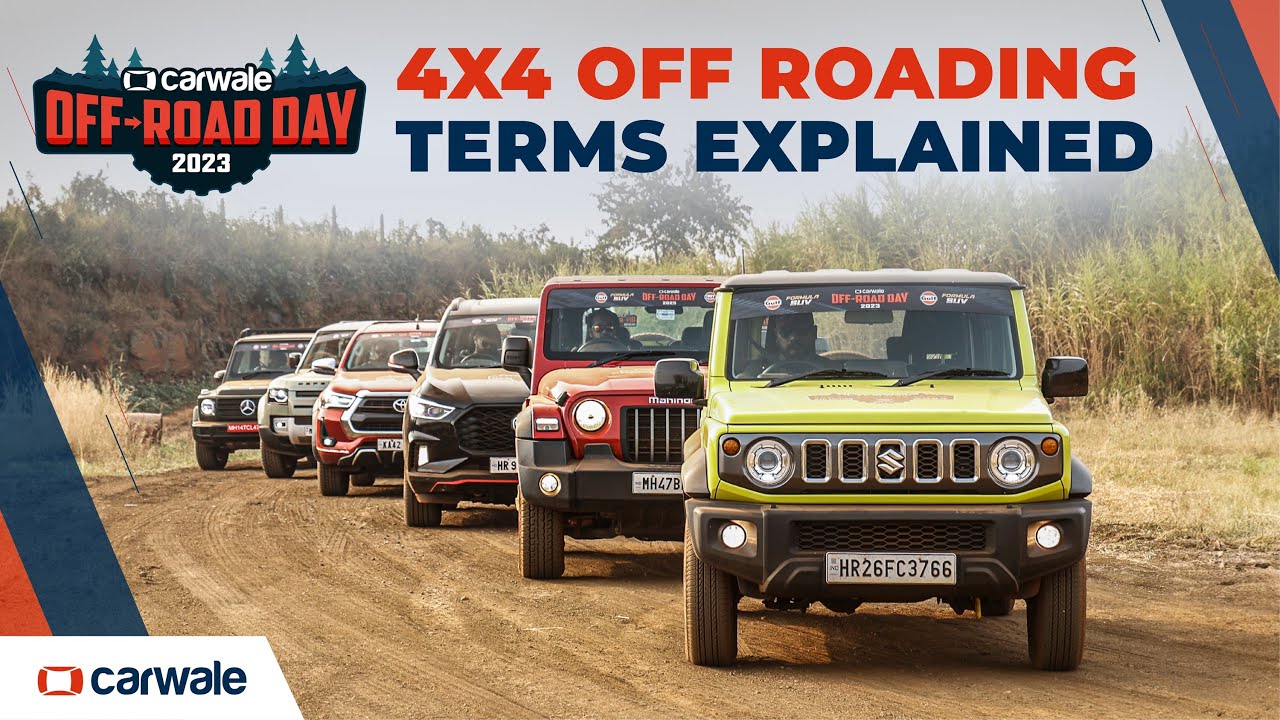 Off-Roading Terms & Definitions Explained | 4x4 Basics | CarWale