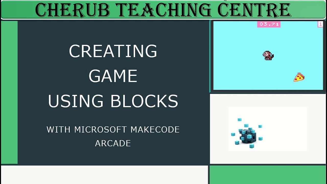 CREATING A GAME USING BLOCKS(TUTORIAL)-WITH MICROSOFT MAKECODE