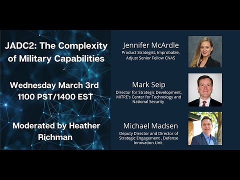 JADC2: The Complexity of Military Capabilities