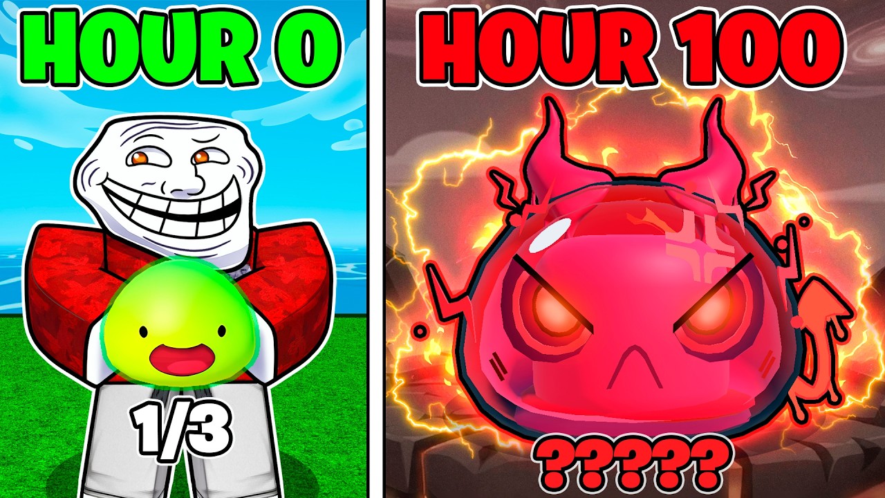 I SPENT 100 HOURS In Slime RNG..