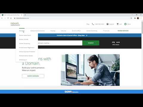 How to Push a Domain at Network Solutions?