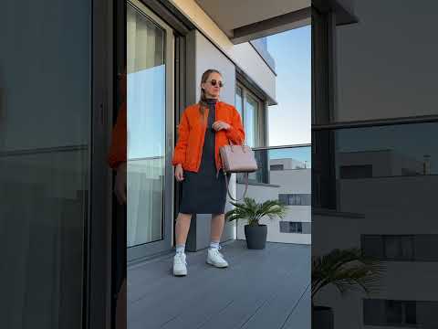 Bomber jacket is perfect for spring looks #ootd #outfit #ytshorts #shortsvideo #grwm #bomberjacket