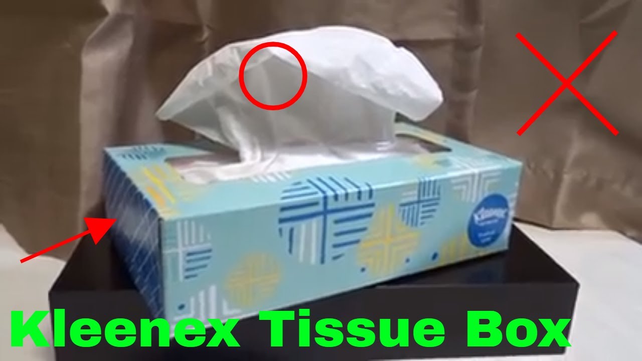 ✅  How To Use Kleenex Tissues Box Review
