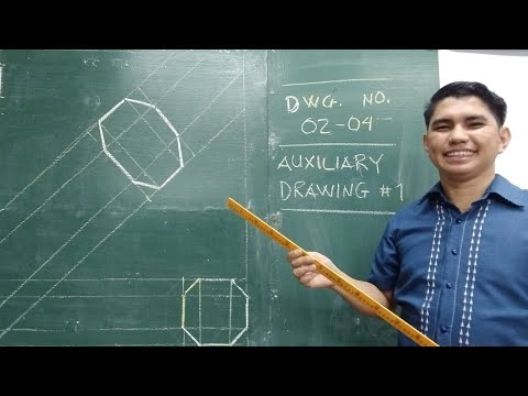 Auxiliary Drawing #1 Activity (Grade 8 Technical Drawing)
