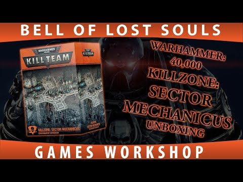 40K Kill Team: Killzone Sector Mechanicus Unboxing - Bell of Lost Souls