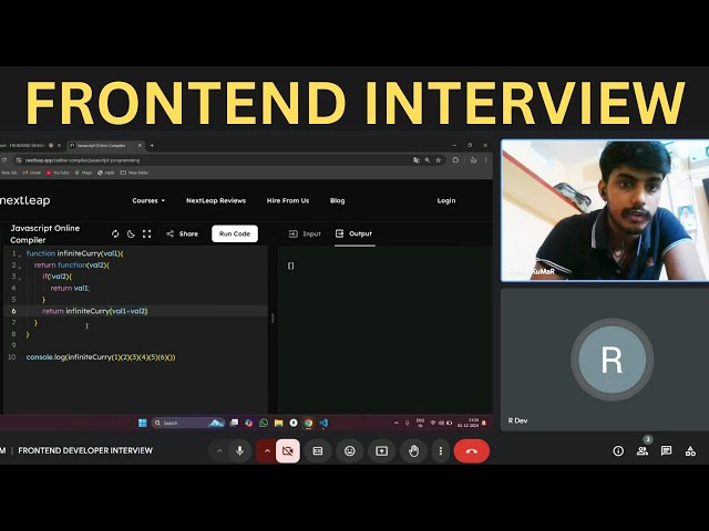 Mastering Front-End Development: Insights from a Developer Interview ...