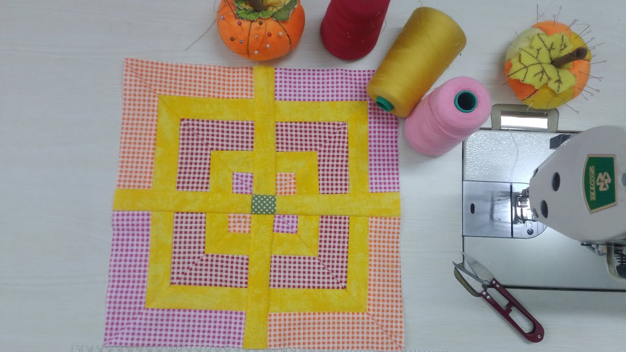 Strip Quilting Tutorial : Diagonal Block Sewing
