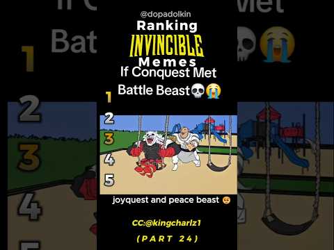 Ranking the Funniest Invincible Memes PART 24