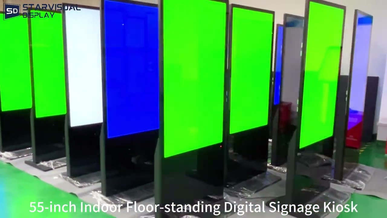 55 inch Indoor Floor standing Digital Signage Kiosk