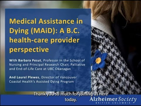 Webinar I Medical Assistance in Dying (MAiD), a B.C. health-care provider perspective