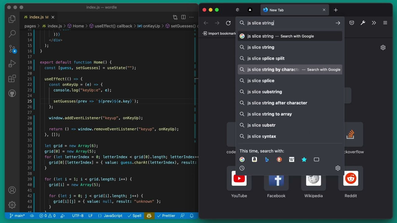 Building a Wordle clone with React